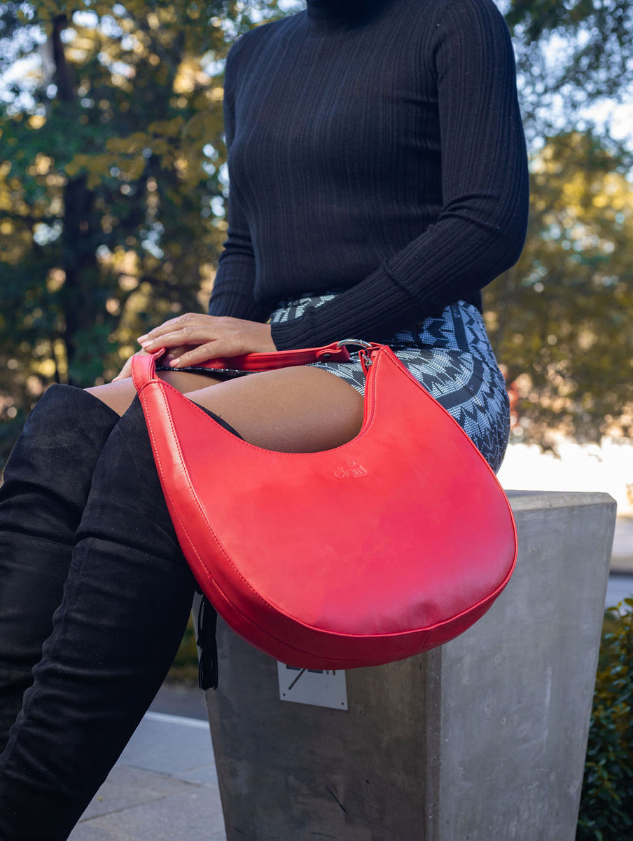 Classic Crescent Bag - Redline – eYami